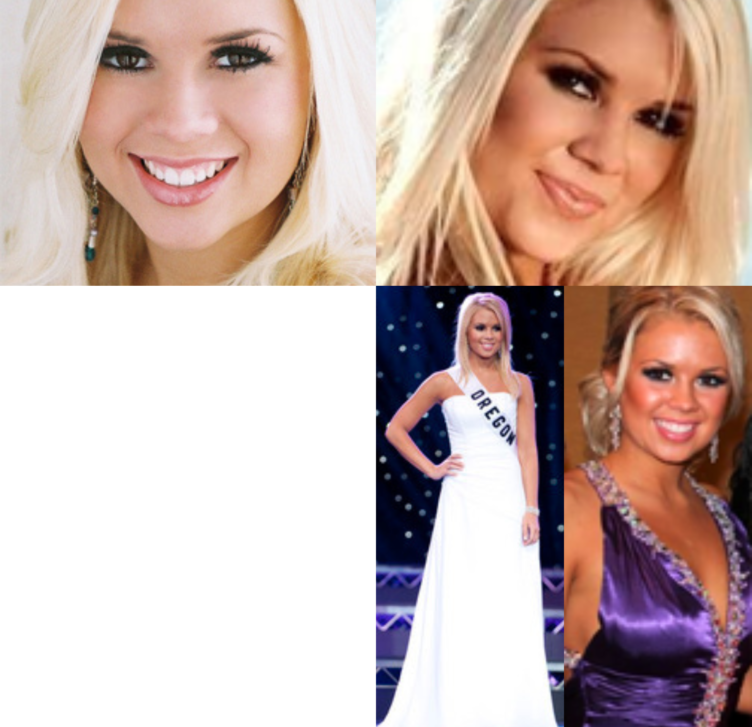 Miss Oregon Teen USA titleholders competing in Miss
