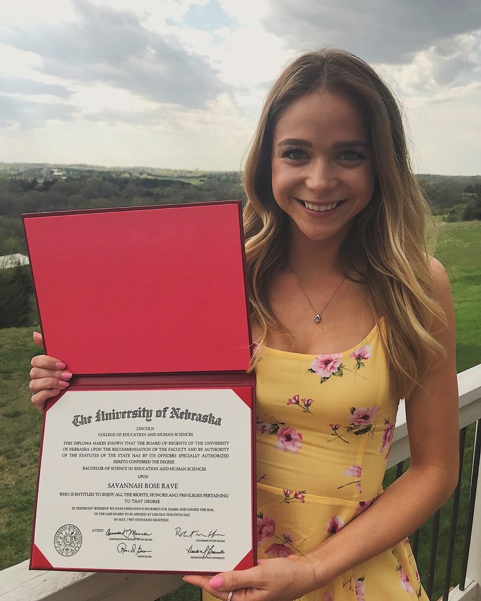 Miss Nebraska Teen USA 2014 Savannah Rave