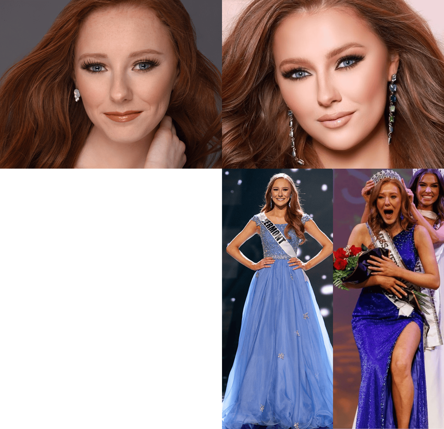 Miss Vermont Teen USA titleholders competing in Miss