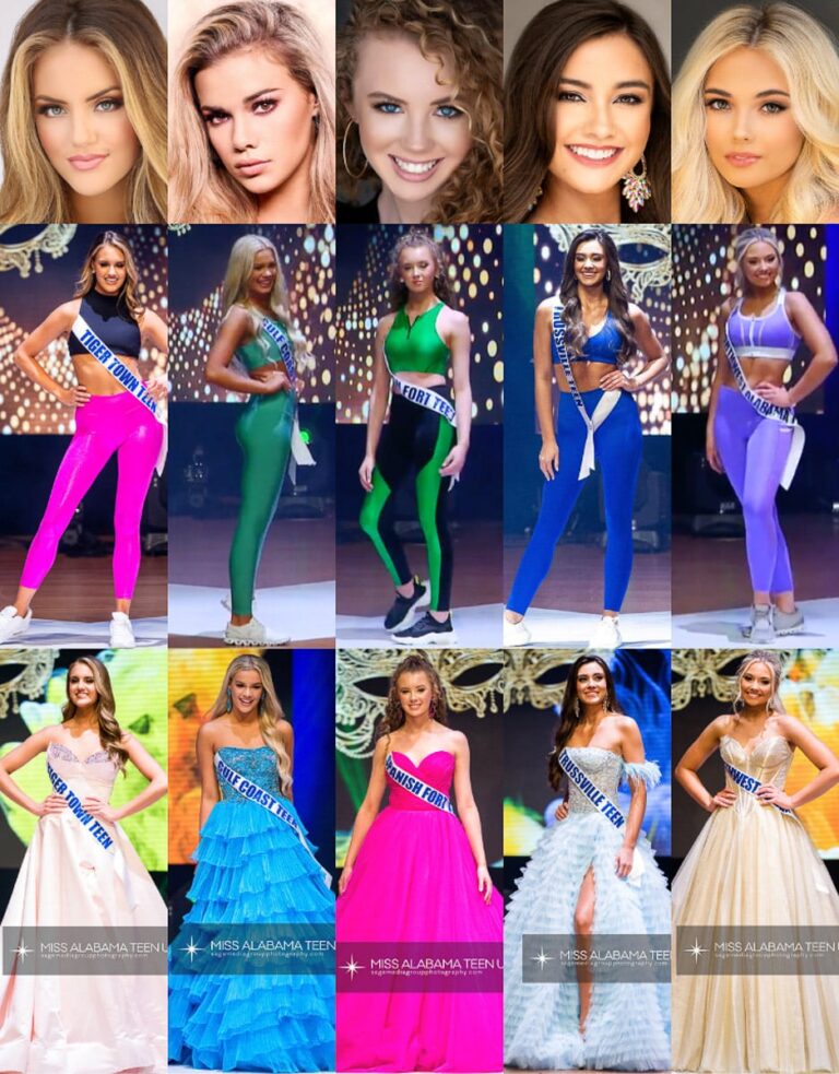 Miss Alabama USA and Teen USA Top Five Montages
