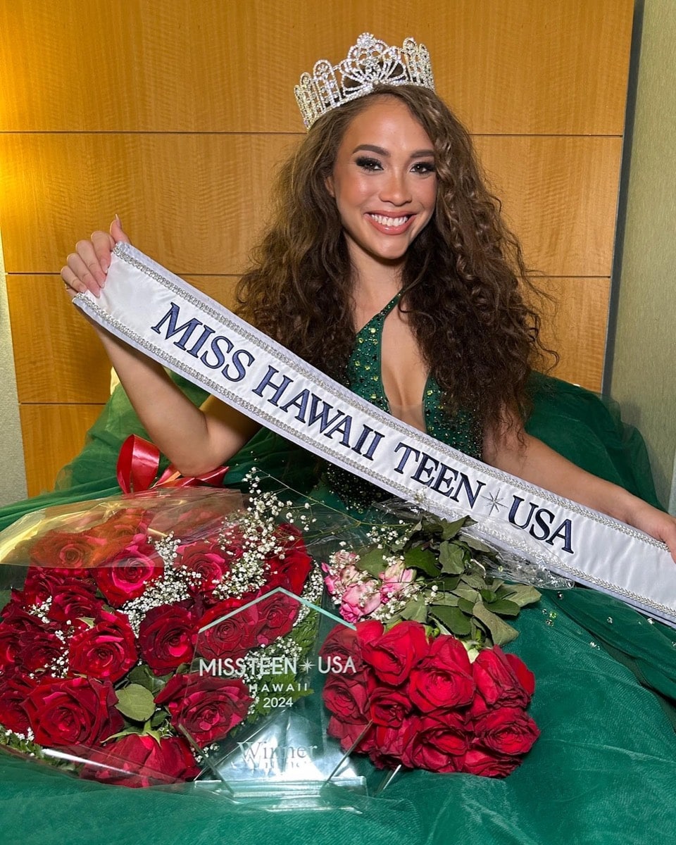 Miss Hawaii Teen USA 2024 Hokuaoka'ale Emma Gilman