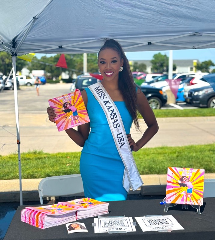 Miss Kansas USA 2025 Asia Cymone Smith