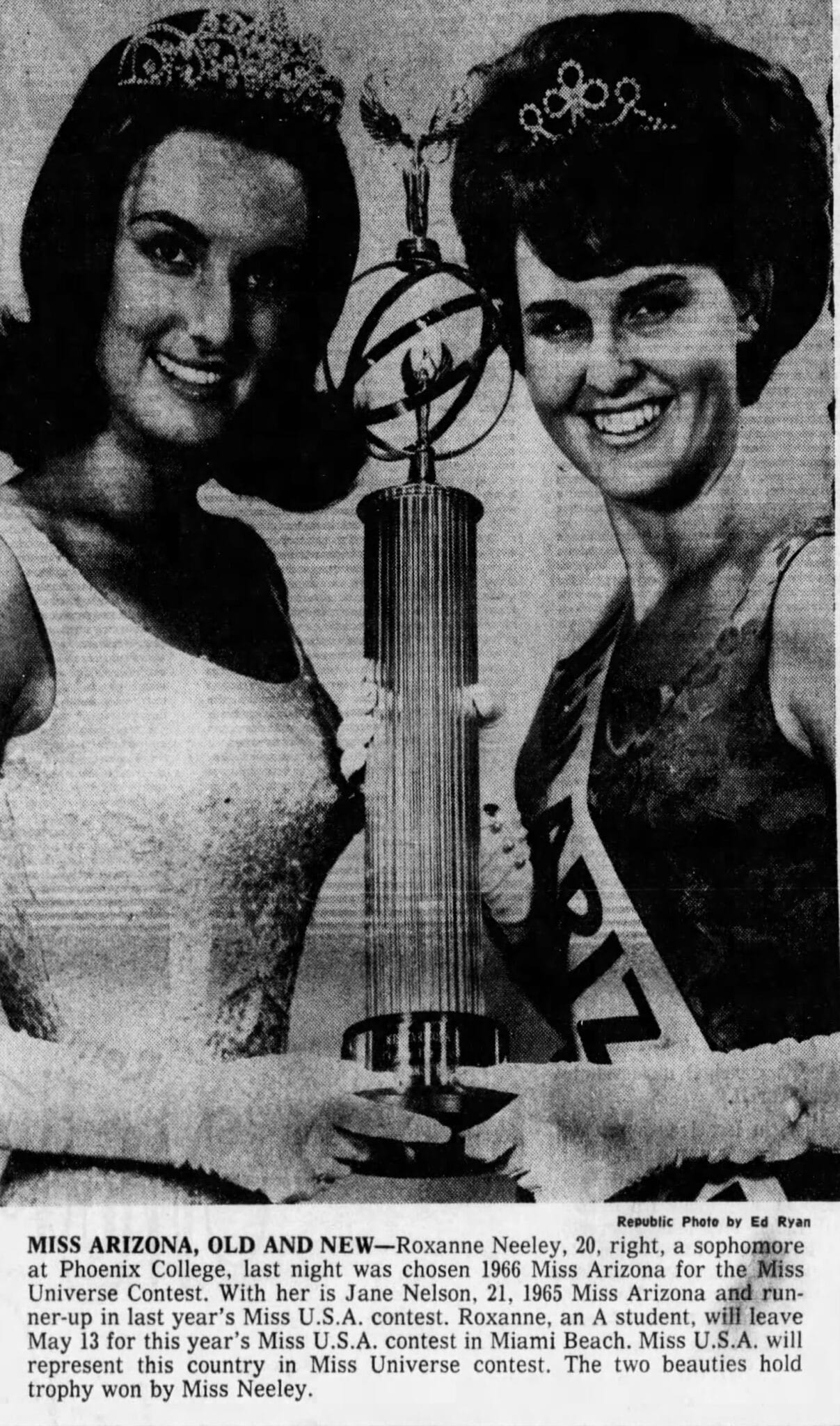 Miss Arizona USA and Teen USA Titleholder History