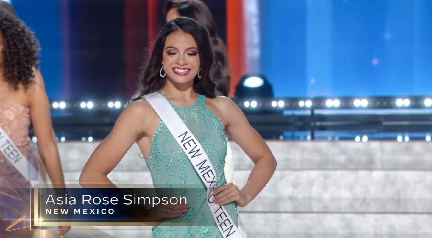 Miss New Mexico Teen USA 2023 Asia Rose Simpson