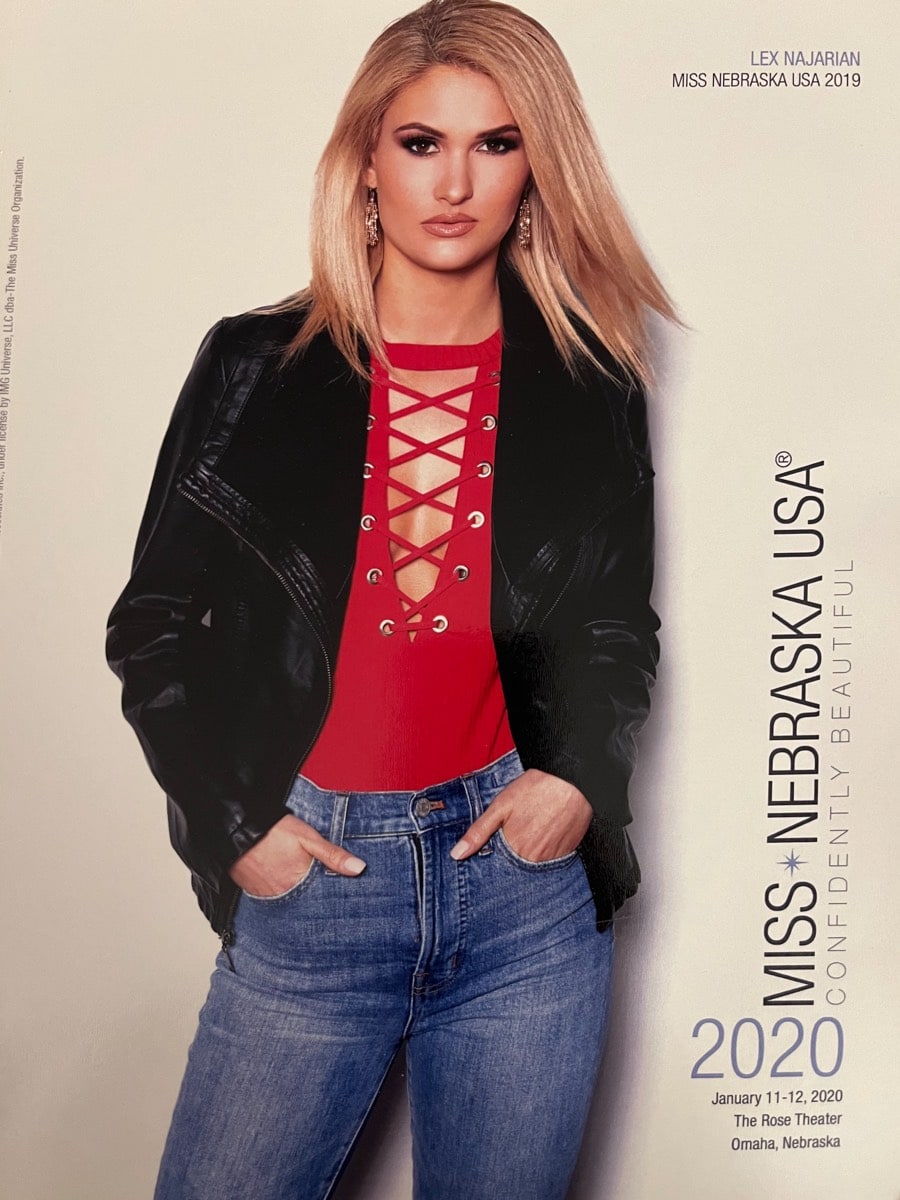 Miss Nebraska USA 2019 Lex Najarian